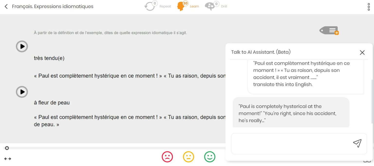 Assistant AI dans SuperMemo. Comment utiliser cette fonctionnalité ...