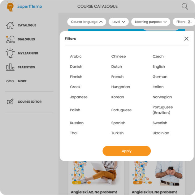 SuperMemo app - iOS, Android, PC, online